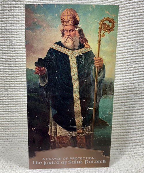 The Lorica of St. Patrick Prayer Card - The National Shrine of Blessed ...