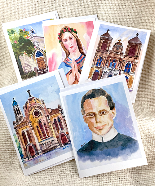 Mariana Reed Notecard and Envelope Set - The National Shrine of Blessed ...